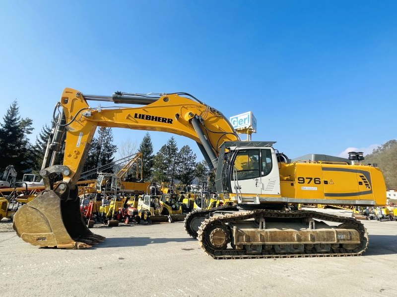 Liebherr R976 HD Kettenbagger gebraucht - GERL SERVICES